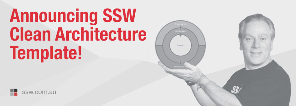 Announcing the SSW Clean Architecture Template! - Adam Cogan